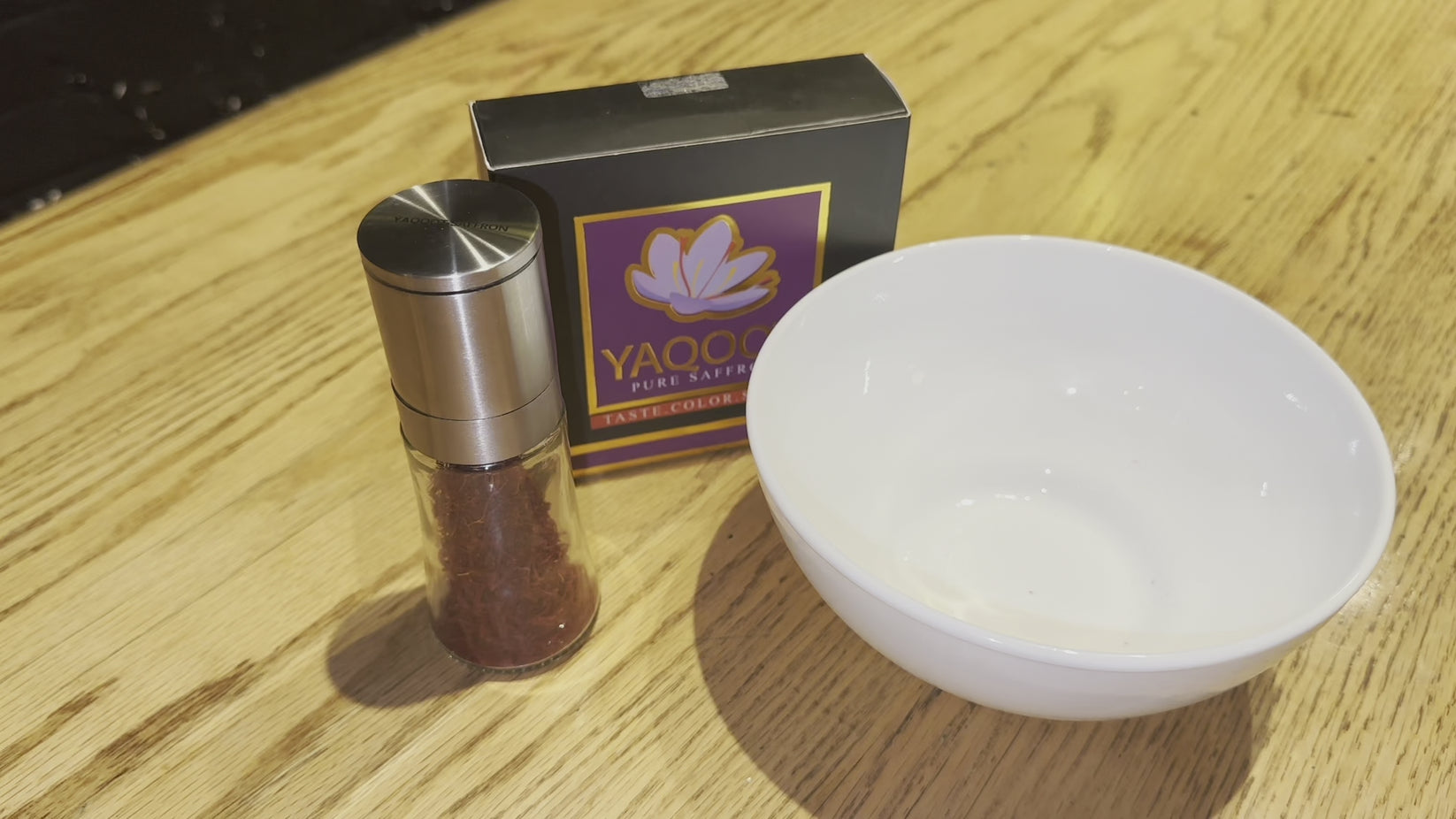 Adjustable Manual Stainless Saffron(Spice) Grinder – yaqoot saffron